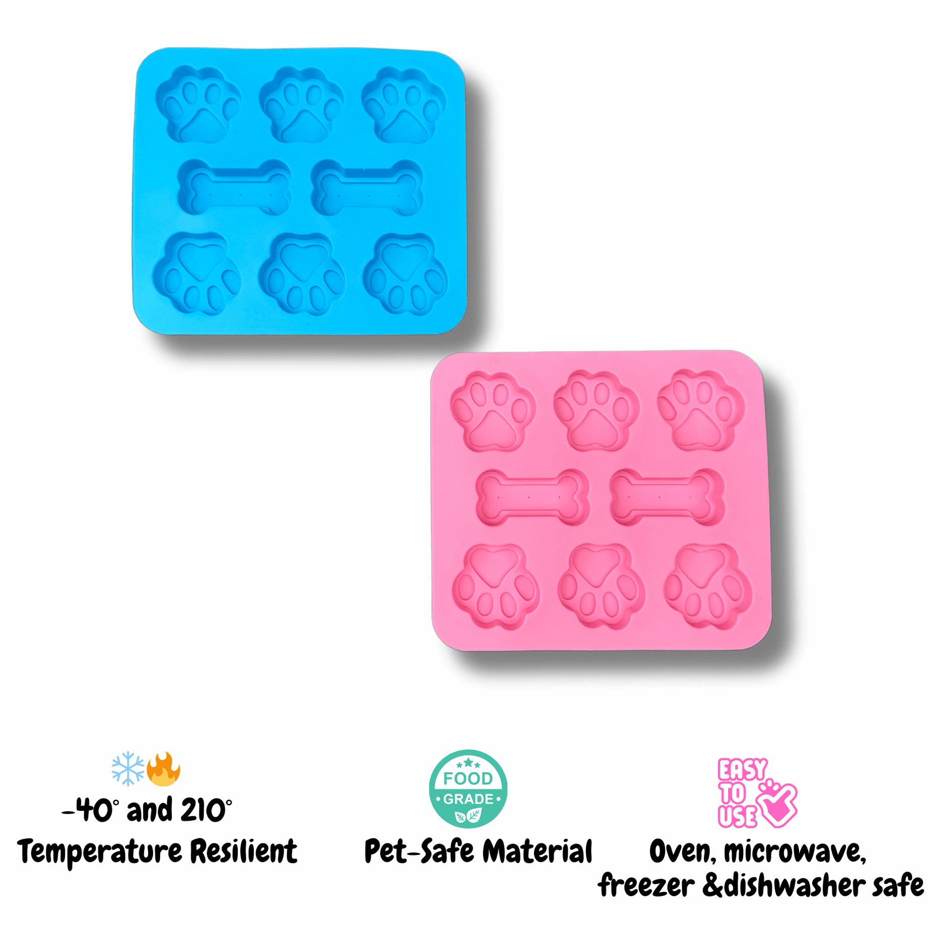Silicone Moulds | Dog Treats | Paw & Bones Designs | Let's Pawty – Let ...